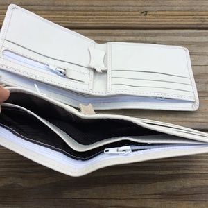 Handmade | Accessories | Men Wallet Lot Of 2 White Genuine Supreme ...